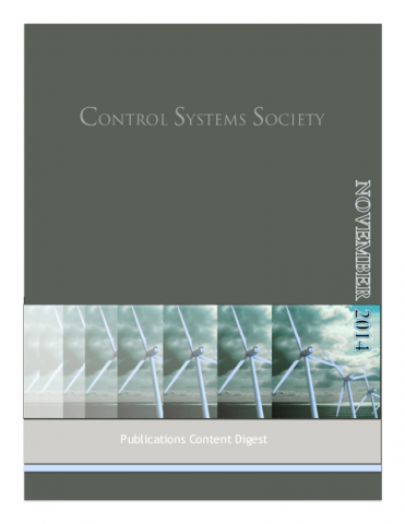 Publications Content Digest | IEEE Control Systems Society